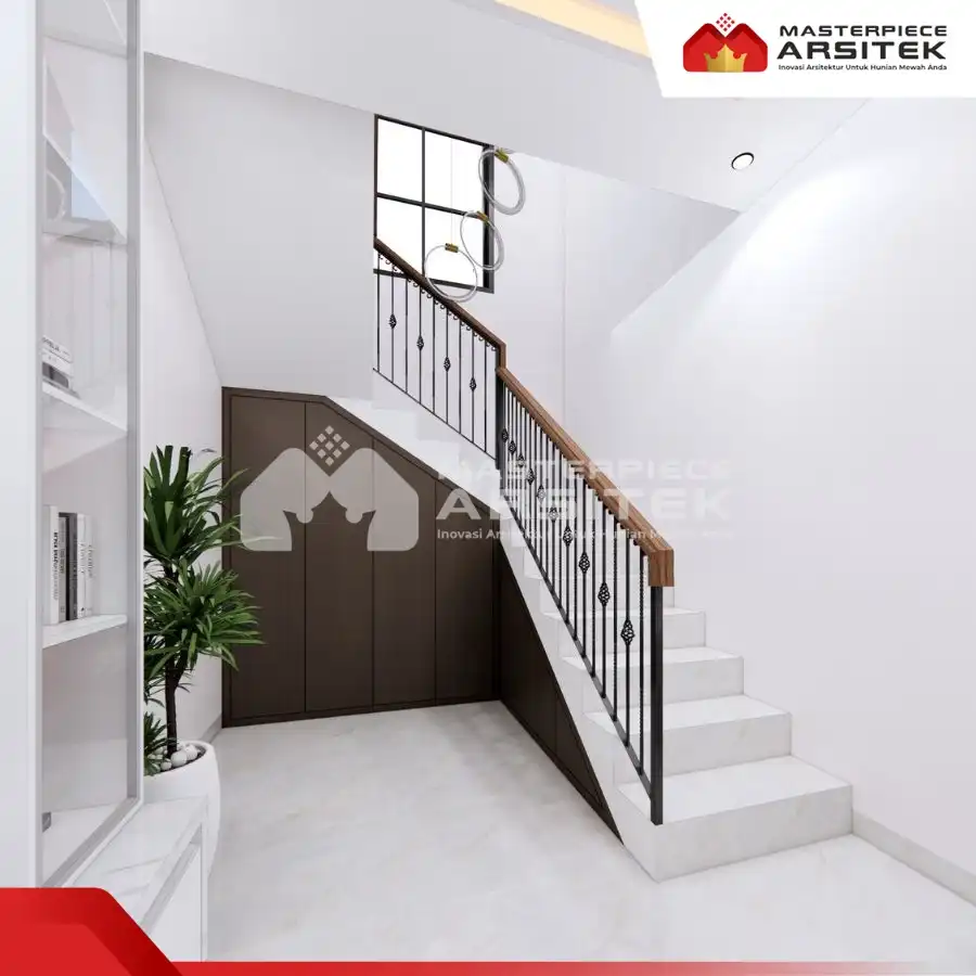 19 Inspirasi Desain Model Tangga Minimalis Terbaik - Masterpiece Arsitek